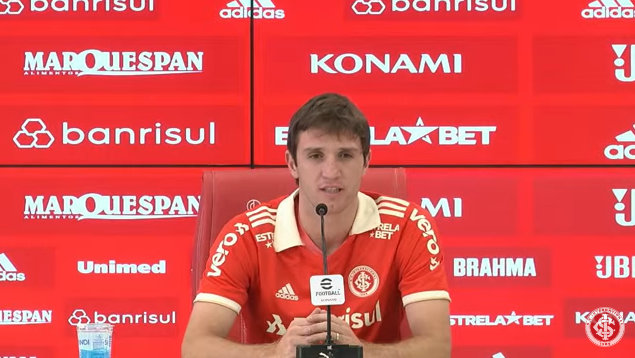 A promessa que Mário Fernandes fez em sua apresentação no Inter