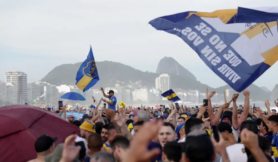 O ídolo do Inter que publicou vídeo da torcida do Boca em Copacabana