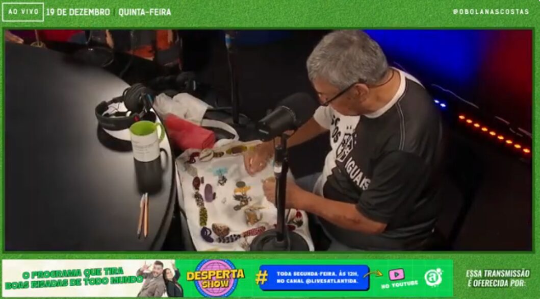 Pai de santo cobra Inter em programa de rádio: "Não me pagaram"